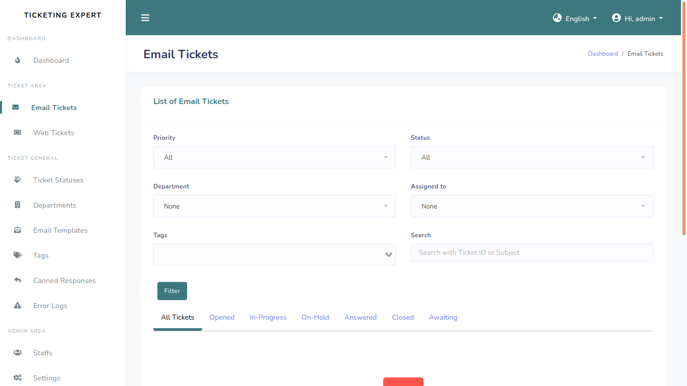 Ticketing Expert (SaaS) - Multi-Tenant Ticketing System by modulespanel